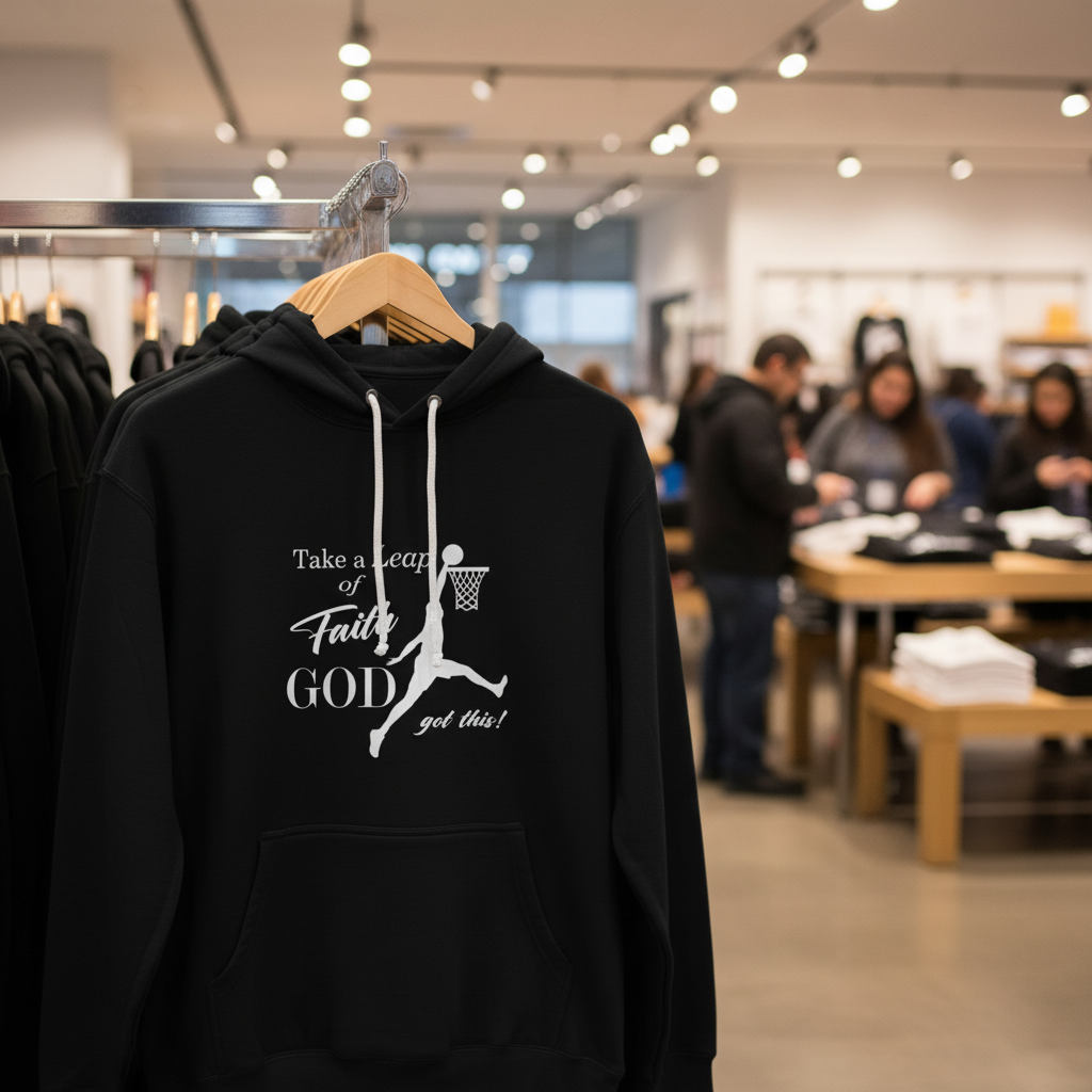 "Leap of Faith" - Unisex Hoodie – The King's Treasury