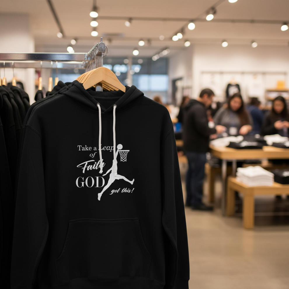 "Leap of Faith" - Unisex Hoodie – The King's Treasury