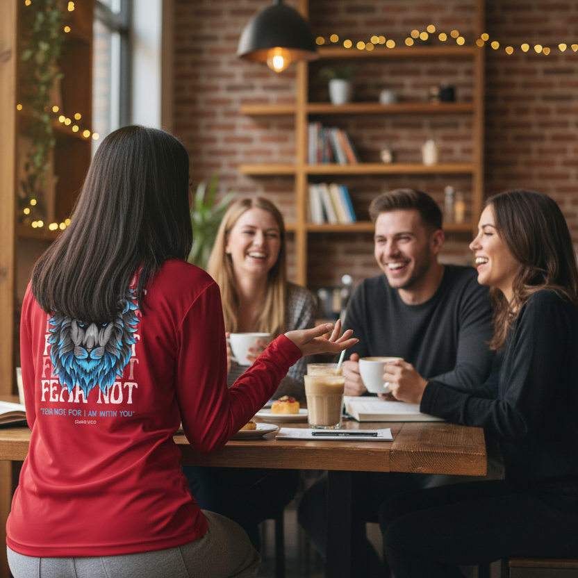 God Speak's - "Fear Not" - Unisex Lightweight Quarter-zip – The King's ...